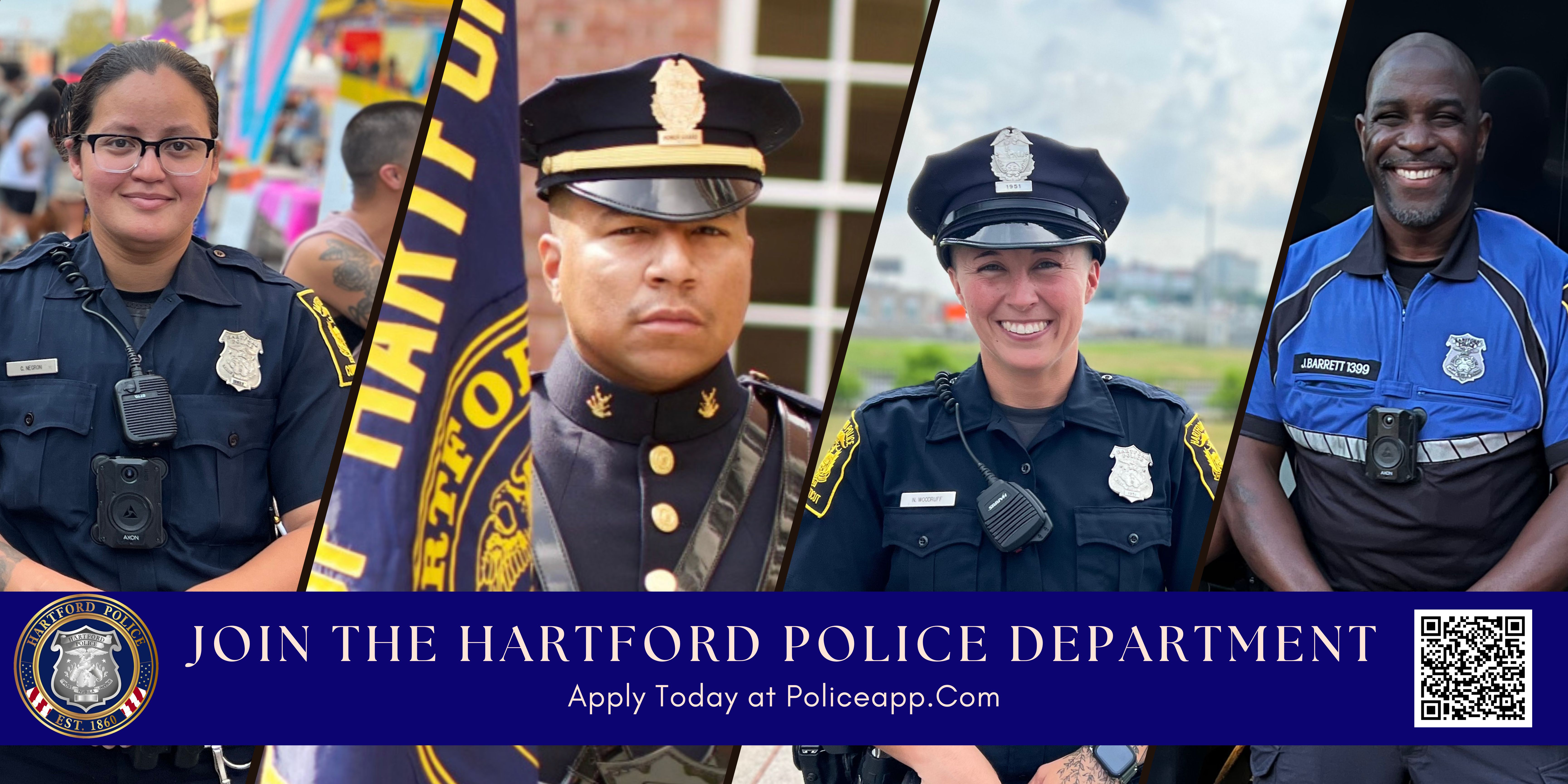 Hartford, CT Police Jobs - Entry Level, Certified | PublicSafetyApp